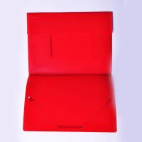 China Hot Selling Office and School Stationery Custom Multicolor Elastic Closure Folder for sale