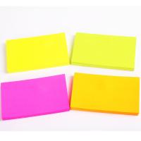 China 100sheets OEM Sticky Notes Memo Custom Colourful 3x5 Inch Memo Pad for sale