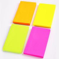 China 100sheets OEM Sticky Notes Memo Custom Colourful 3x5 Inch Memo Pad for sale