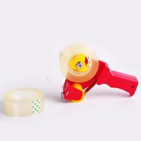 China Reliable quality wholesale 18mm clear custom office school adhesive tape and tape cutter for sale