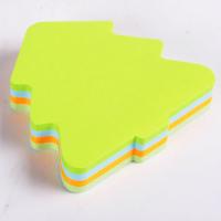China neon color cute shape self-adhesive sticky note for sale