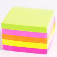 China 500sheets factory price message note colourful custom square shape sticky note for sale