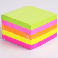 China 500sheets factory price message note colourful custom square shape sticky note for sale