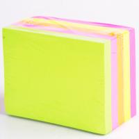 China Factory Price  Hot Selling Fluorescence Multicolor Office Supplies Sticky Note Pads for sale