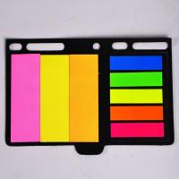 China Colorful bookmark different shapes removable PET self-adhesive message notes for sale