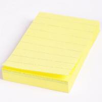 China Factory price wholesale hot sale clear sticker message note offset printing pet sticky note pad for sale