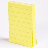 China Factory price wholesale hot sale clear sticker message note offset printing pet sticky note pad for sale