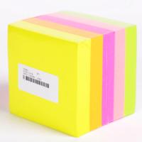 China high quality office stationery fluorescence rich colors 85x85mm office supplies sticky note pads for sale