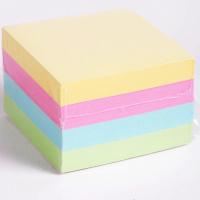 China factory price wholesale colourful 85x85mm school office supply memo sticky note office stationery for sale