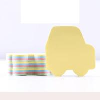 China Custom logo good quality 100sheets paper sticky note car shape wholesale memo pad for school and office for sale