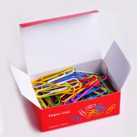 China Hot selling wholesale 28mm color paper clip with high quality for office for sale