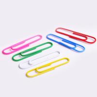 China Hot selling wholesale 28mm color paper clip with high quality for office for sale