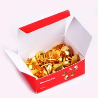 China competitive price factory produce golden thumb tack office pin for sale