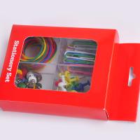 China Wholesale promotional office supply assorted sizes pushpin paper clip and rubber bands pins sets for sale