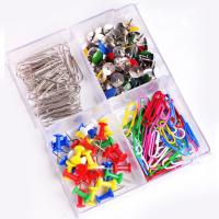 China Wholesale customized OEM reliable quality pushpin rubber bands office supply desk set for sale