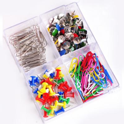 China Wholesale customized OEM reliable quality pushpin rubber bands office supply desk set for sale