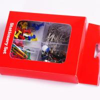 China Wholesale customized OEM reliable quality pushpin rubber bands office supply desk set for sale
