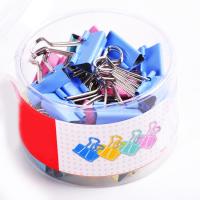 China hot sale cheap price custom colourful metal paper binder clips for sale