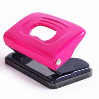 China 2 hole fancy metal punch stationery desktop office hole punch for sale
