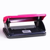 China 2 hole fancy metal punch stationery desktop office hole punch for sale