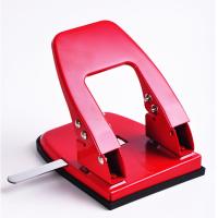 China 2 hole 32 sheets metal paper punch stationery desktop office paper punch for sale