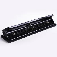 China Metal 3 hole punch stationery desktop office 3 hole adjustable punch for sale