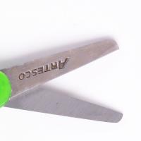 China 5.2 inch safe plastic handle DIY scissors student scissors for sale