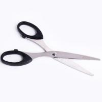 China High quality wholesale office and school supplies OEM palstie handle office scissors for sale