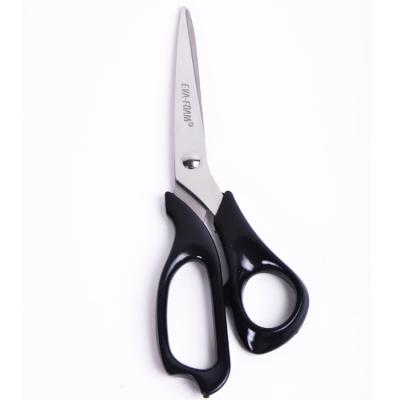 China reliable quality carbon steel black student office scissors for sale