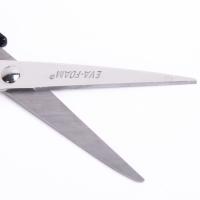 China reliable quality carbon steel black student office scissors for sale