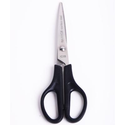 China Wholesale multipurpose reliable quality 6.5 inch students black scissors for sale