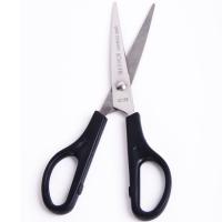 China Wholesale multipurpose reliable quality 6.5 inch students black scissors for sale