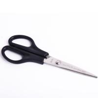 China Wholesale multipurpose reliable quality 6.5 inch students black scissors for sale