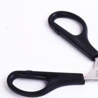 China Wholesale multipurpose reliable quality 6.5 inch students black scissors for sale