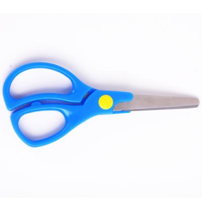 China Wholesale hot selling office and school supplies creative stationary 5 inch blue scissors for kids for sale