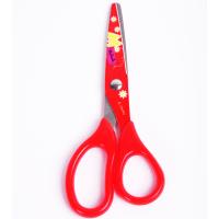 China Creative stationary wholesale multifunction utility OEM 5 inch children safety cartoon scissors for sale