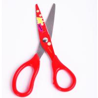 China Creative stationary wholesale multifunction utility OEM 5 inch children safety cartoon scissors for sale