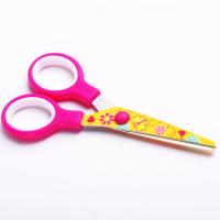 China Wholesale good quality creative stationary colourful fancy cartoon paper cutting scissors for sale