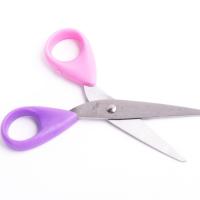 China Wholesale reliable quality multi-colored OEM 5 inch student office scissors for sale