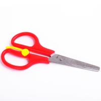 China High quality wholesale OEM carbon steel durable student safety scissors for sale