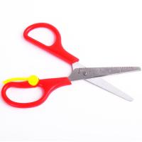 China High quality wholesale OEM carbon steel durable student safety scissors for sale
