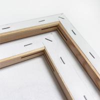 China Wholesale wooden frame re-printed cotton artist painting white canvas for sale
