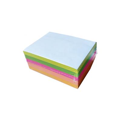 China Wholesale factory price 4 colors clear sticky note 3x4inch paper pad for sale