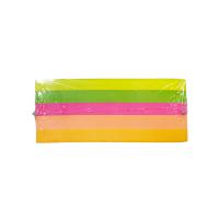 China Wholesale factory price 4 colors clear sticky note 3x4inch paper pad for sale