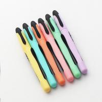 China wholesale OEM logo highlighter marker oblique pastel color highlighter pen for sale