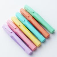 China wholesale hot sale 6pcs colored fluorescent pens for sale