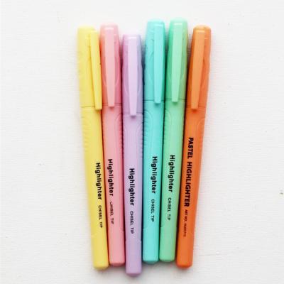 China factory wholesale cute candy color non toxic fluorescent pens for sale