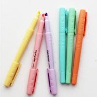China factory wholesale cute candy color non toxic fluorescent pens for sale