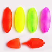 China factory price hot sale rainbow color mini highlighter marker pen for sale