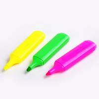 China hot selling cheap price customized logo 3 colors fluorescent pens for sale